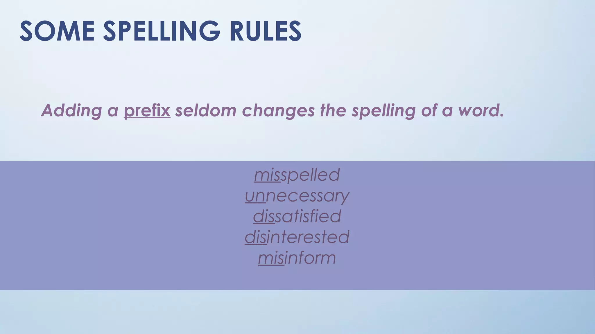 Spelling 101 | PPT