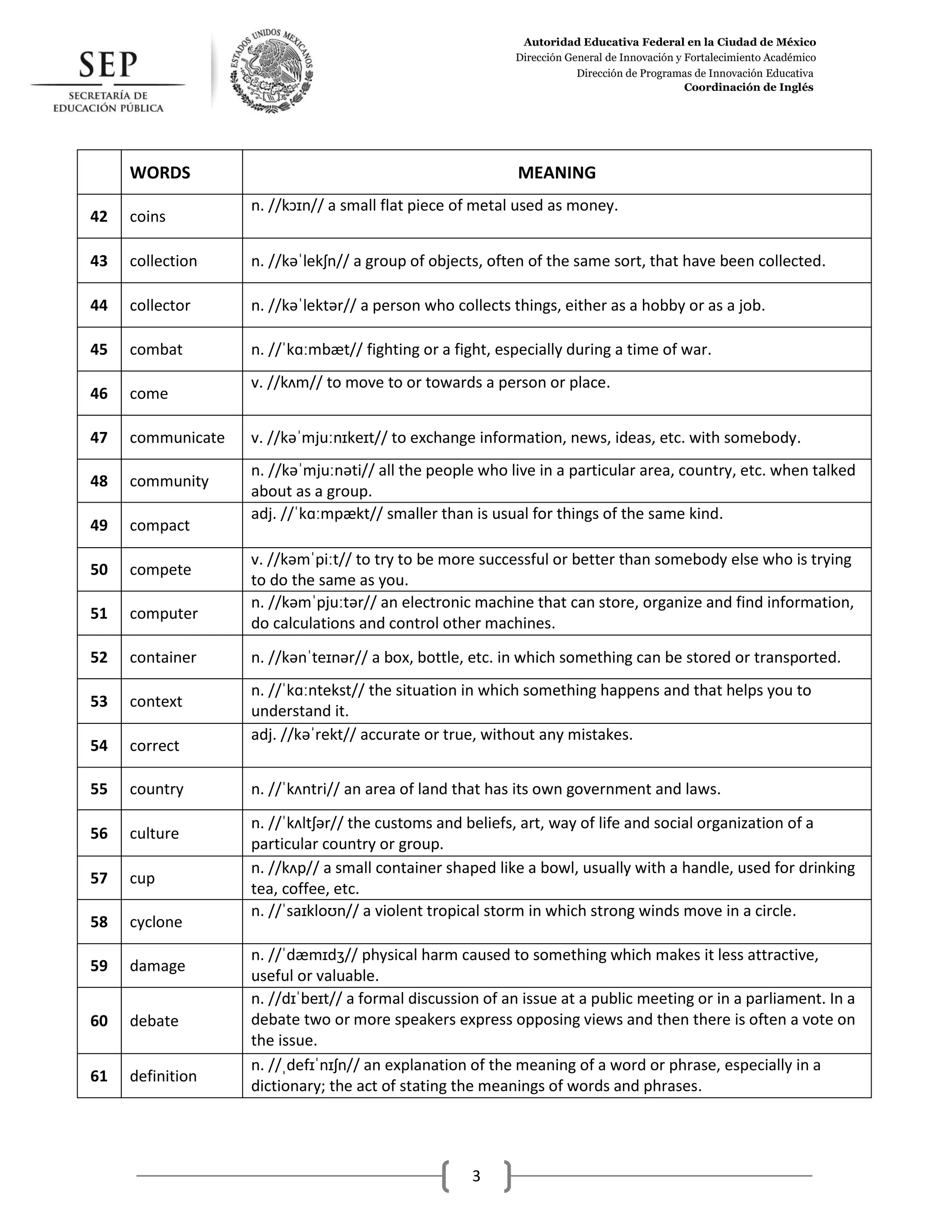Spelling bee 2017 middle school | PDF