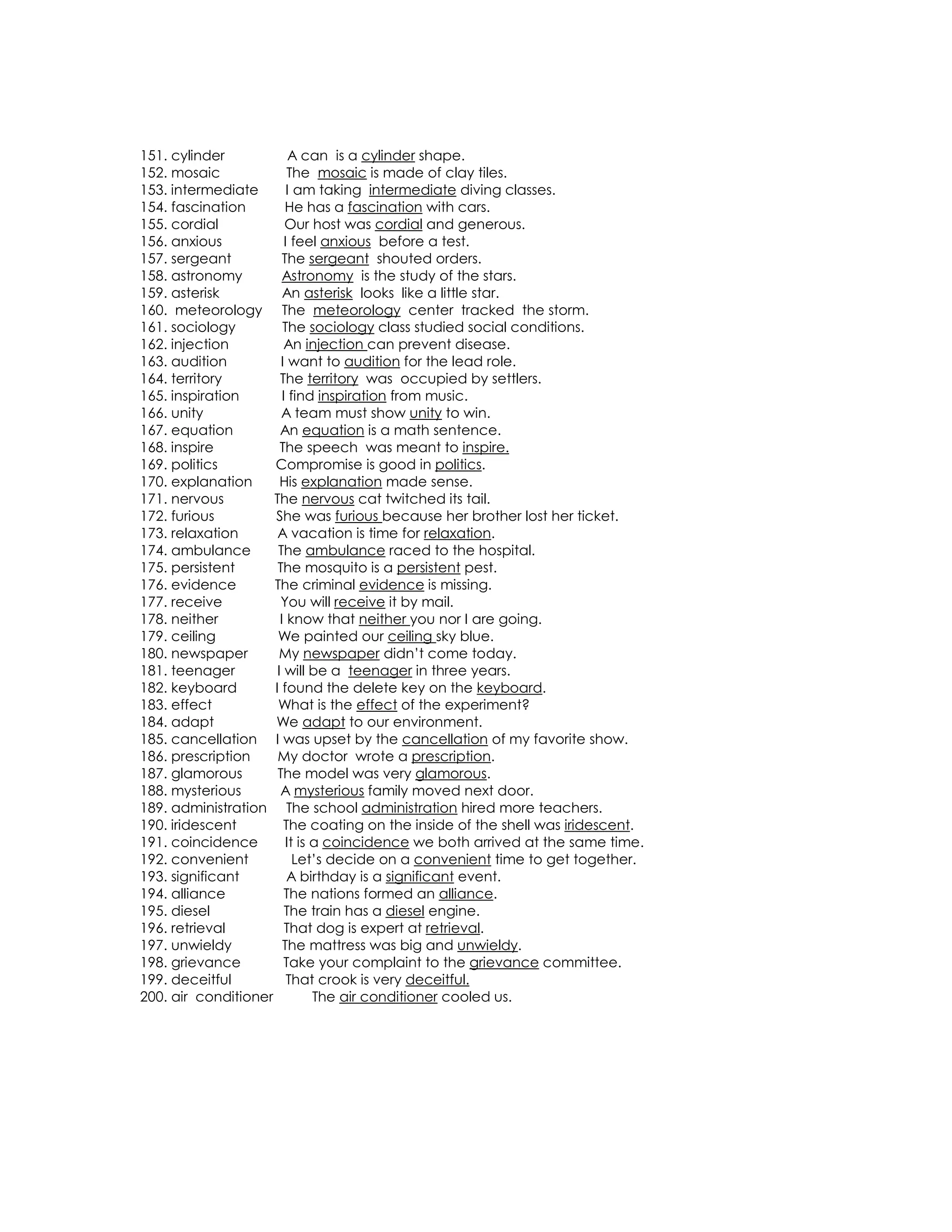 Spelling Bee 5th Grade | PDF