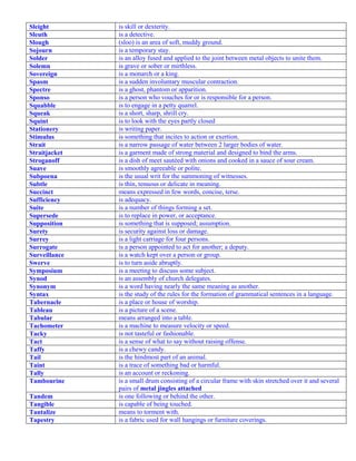 Spelling bee for ashli | PDF