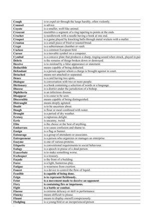 Spelling bee for ashli | PDF