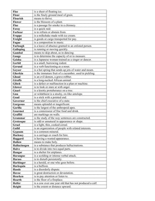 Spelling bee for ashli | PDF