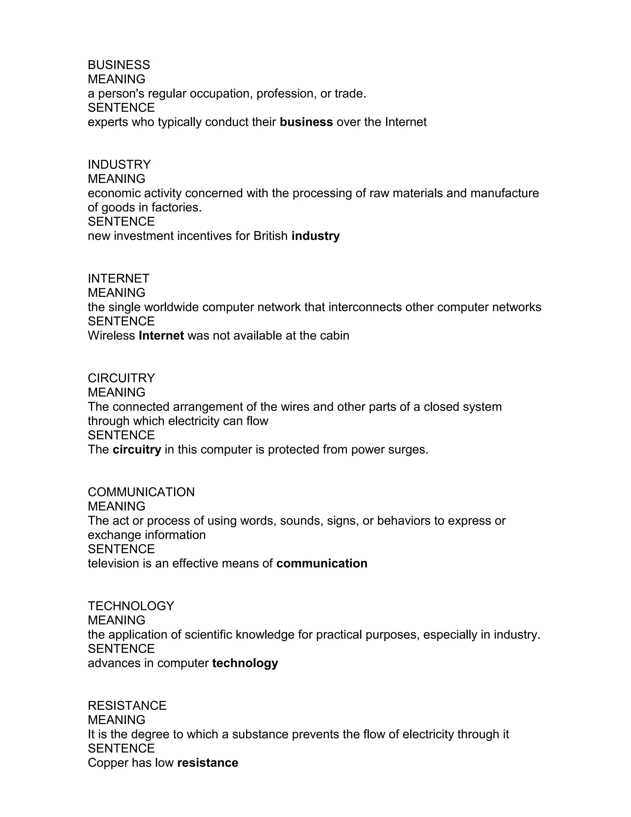 SPELLING BEE WORDS MEANINGS AND SENTENCES ok.doc