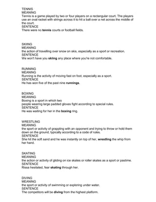 SPELLING BEE WORDS MEANINGS AND SENTENCES ok.doc