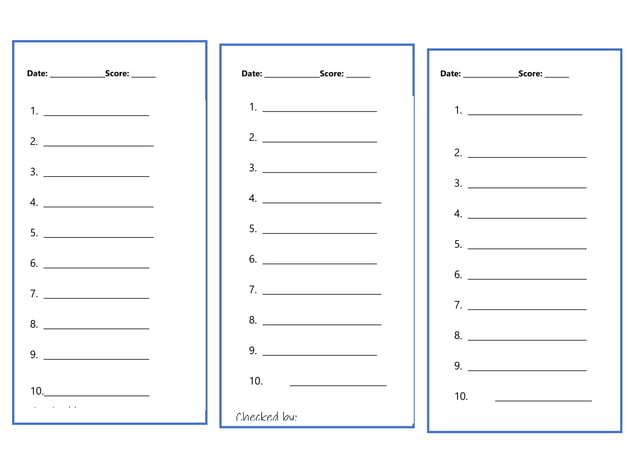 spelling booklet.docx | Standardized Testing | Educational Assessment