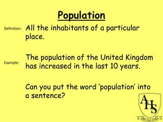 Spelling challenge Geography Week | PPT