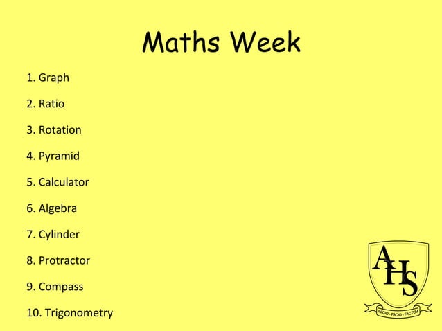Spelling challenge 4 Mathematics | PPT