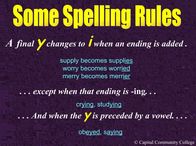 Spelling Grammar | PPT | Educational Assessment | Education