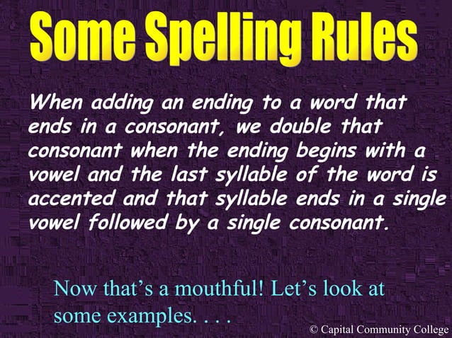 Spelling Grammar | PPT | Educational Assessment | Education