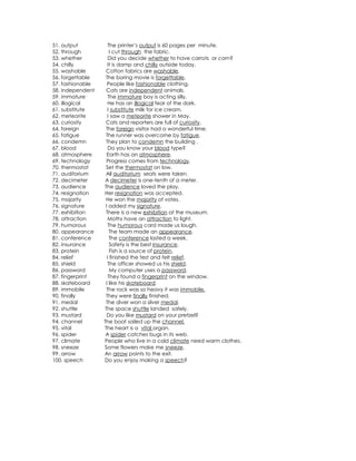 Spelling List | PDF