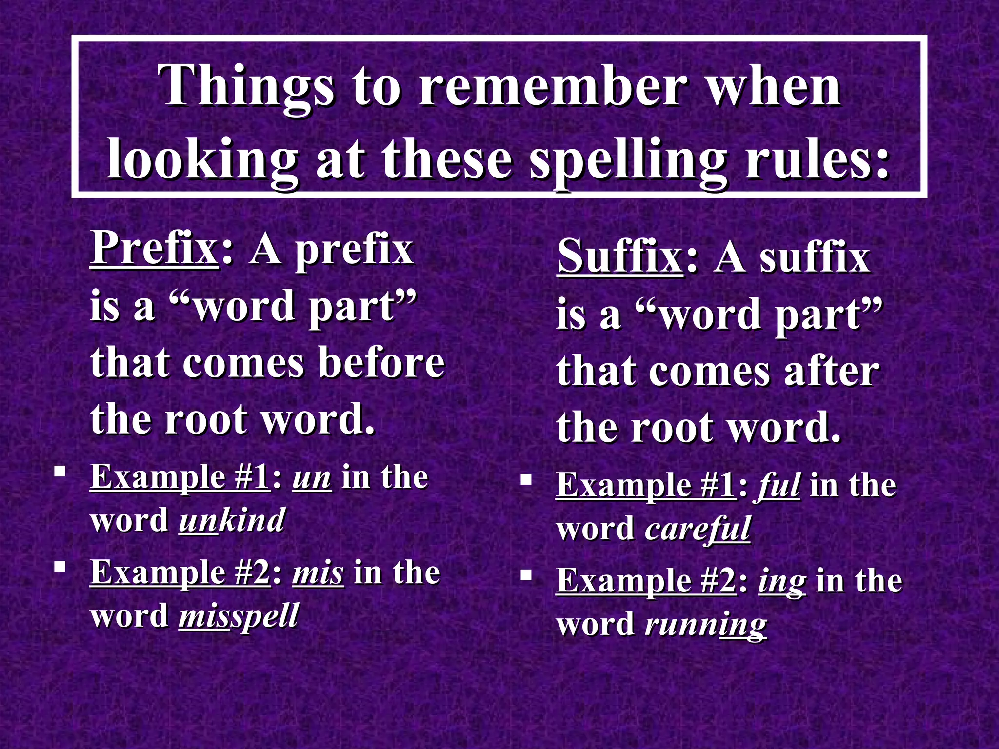 Spelling ppt | PPT