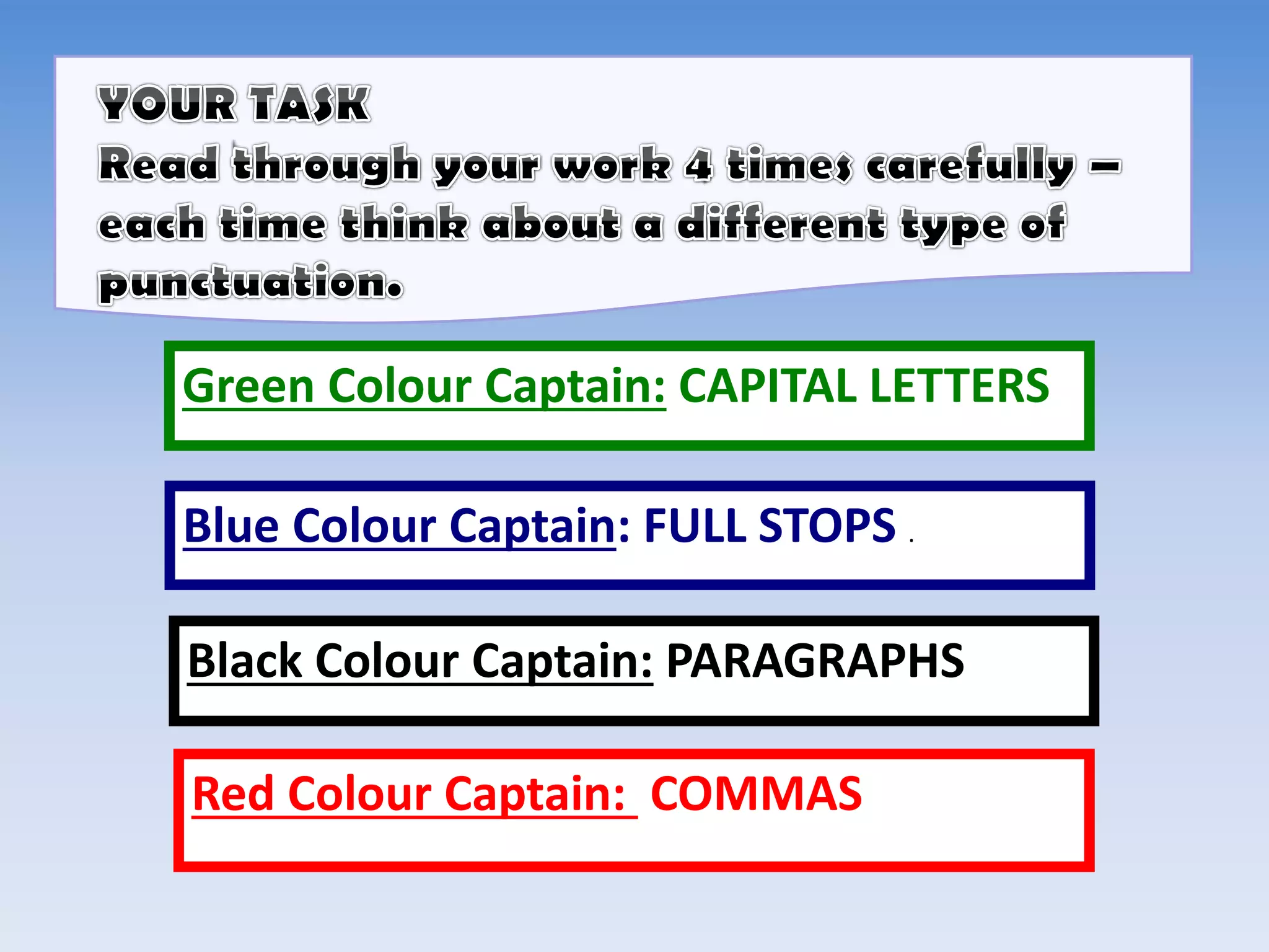 Spelling, punctuation and grammar | PPTX