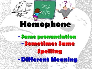 Spelling, punctuation and grammar | PPTX