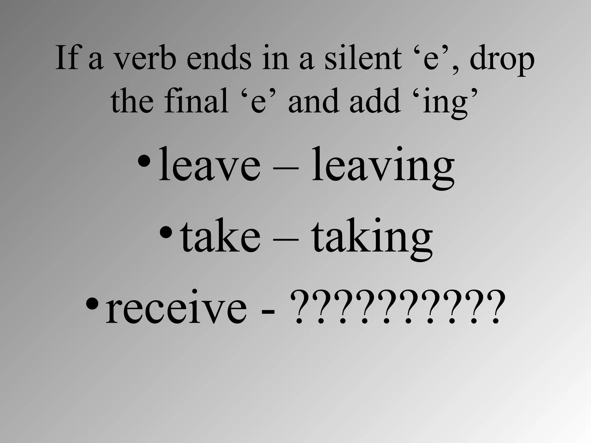 Spelling rules | PPT