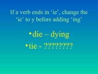 Spelling rules | PPT