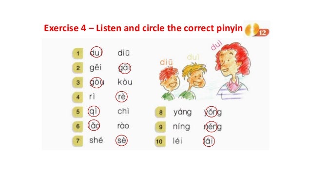 Pinyin 03 Spelling rules 1