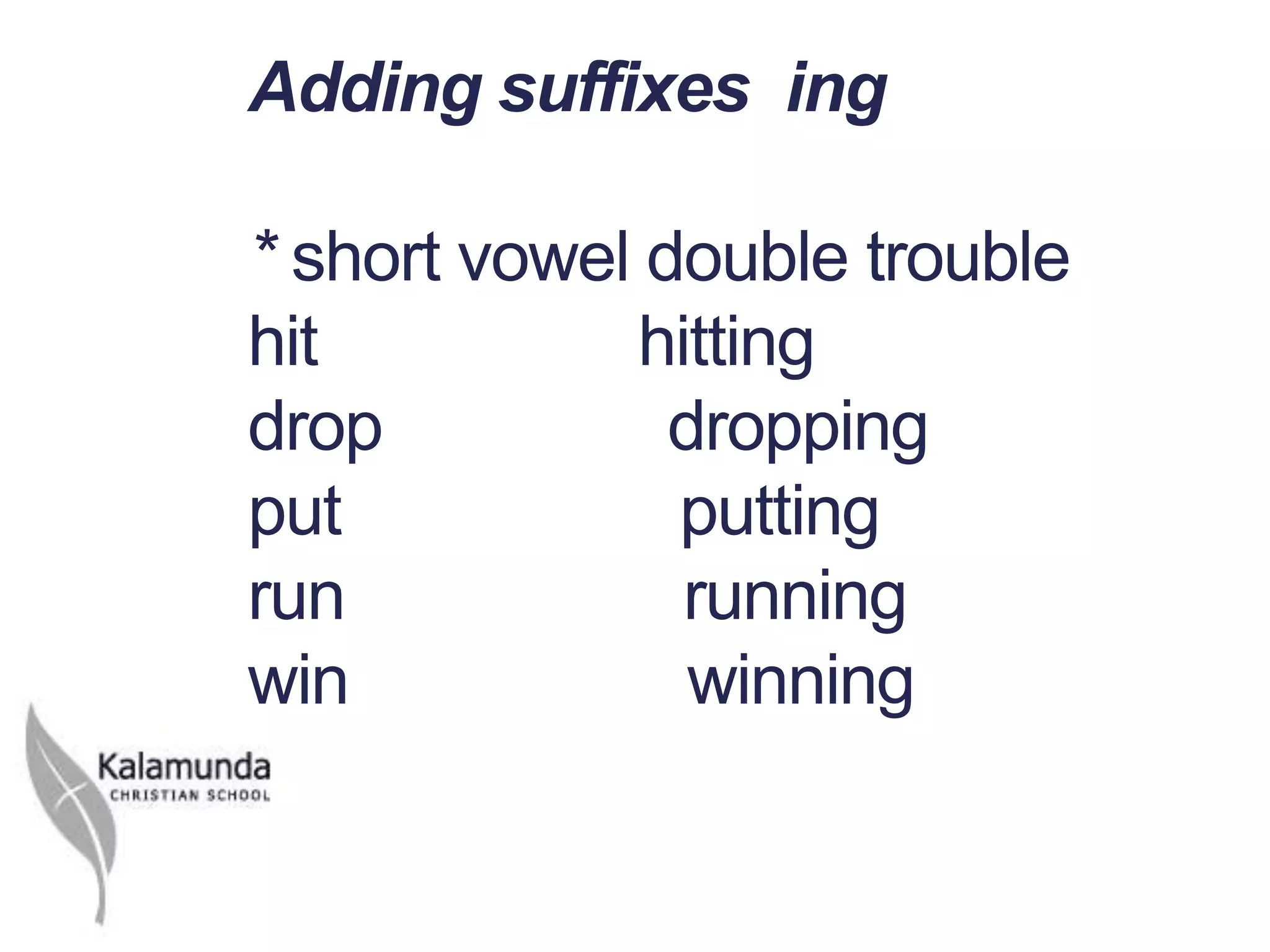 Spelling rules pp | PPTX