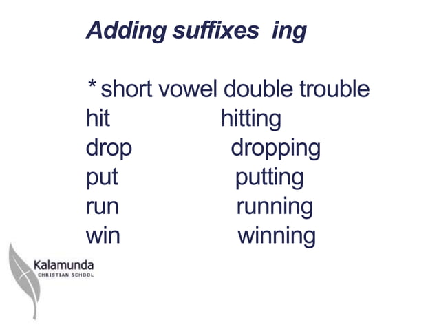 Spelling rules pp | PPTX