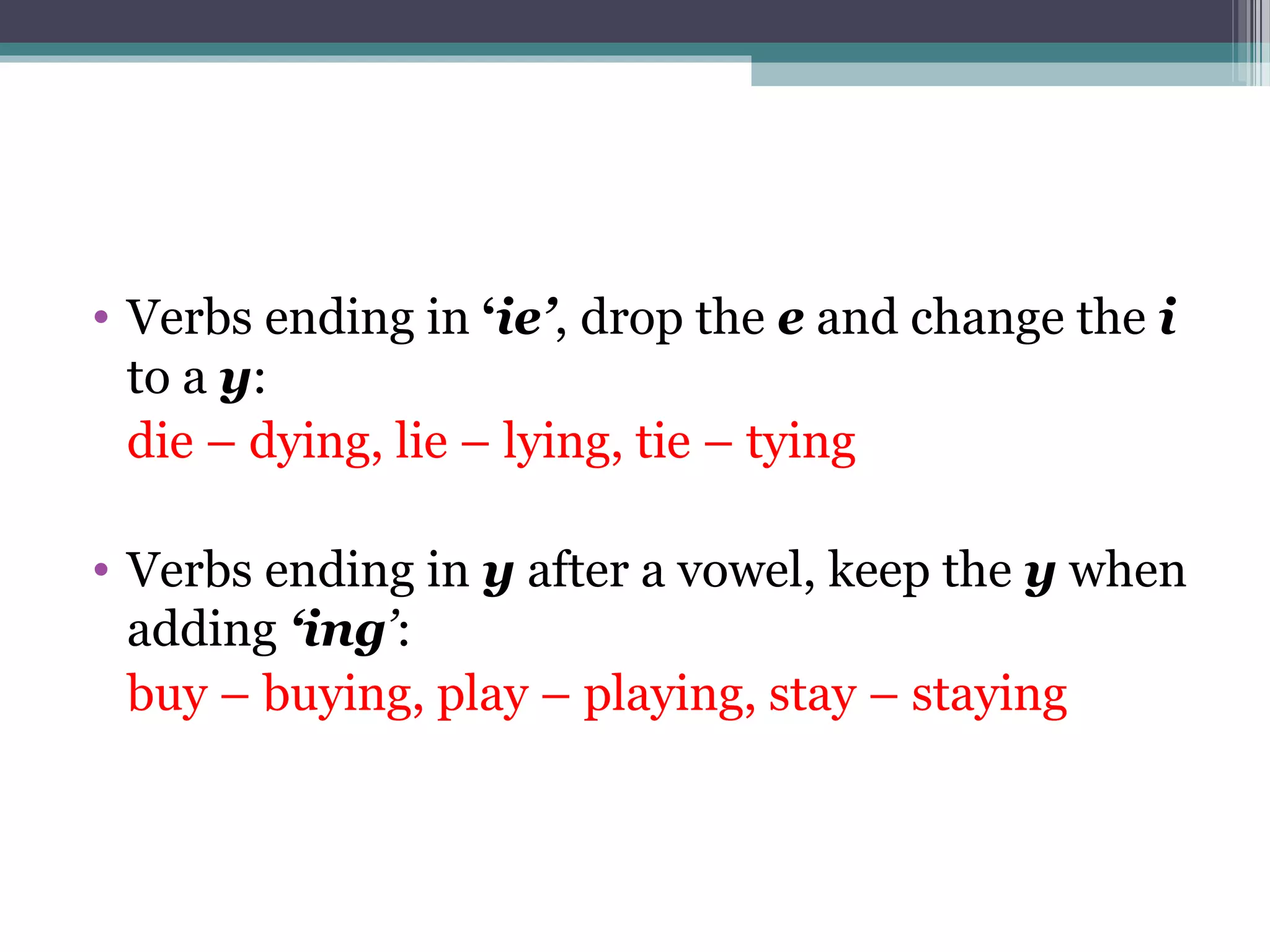 Spelling rules | PPT