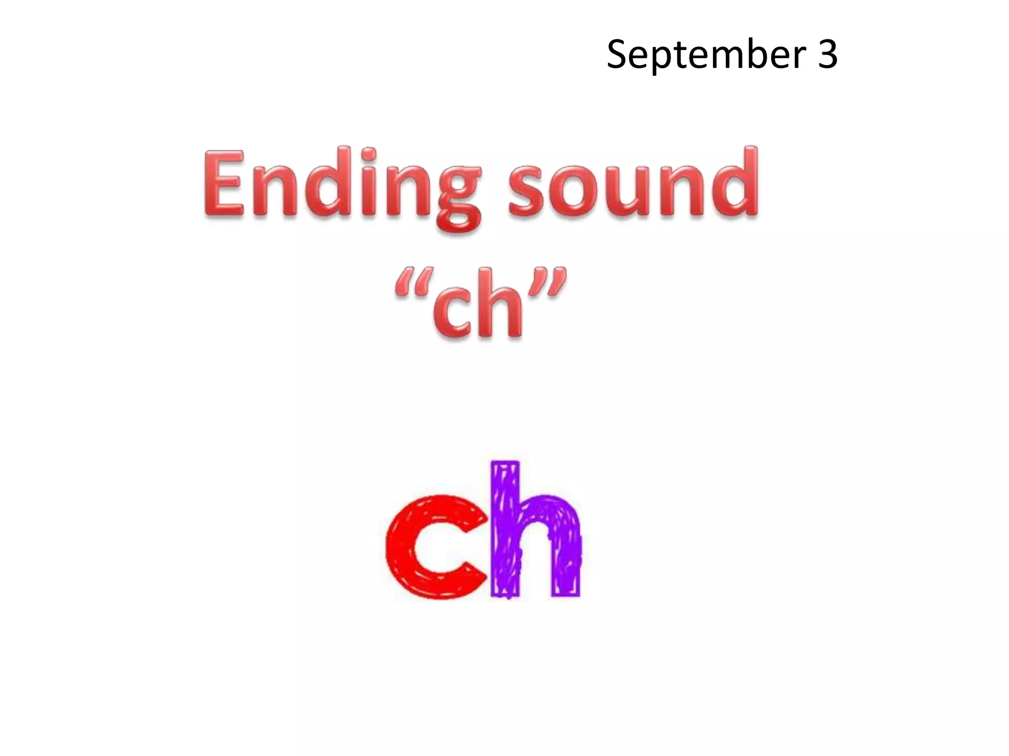 Spelling september | PPTX