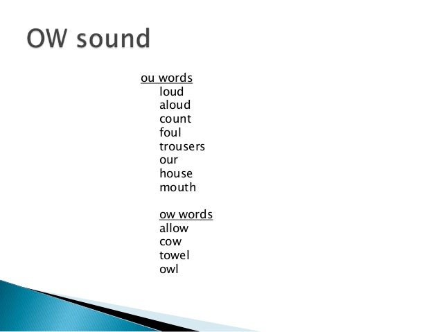 Spelling sounds and rules