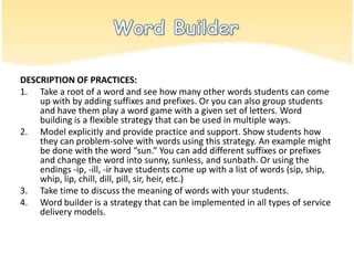 Spelling Strategies | PPTX