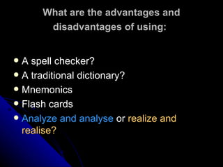 Spelling Tests And Spelling Pests | PPT | Educational Assessment ...