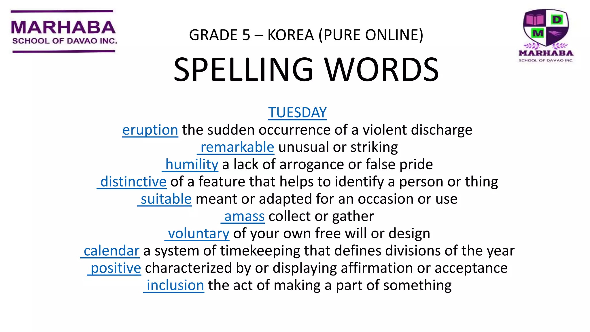 Spelling Wordss.pptx