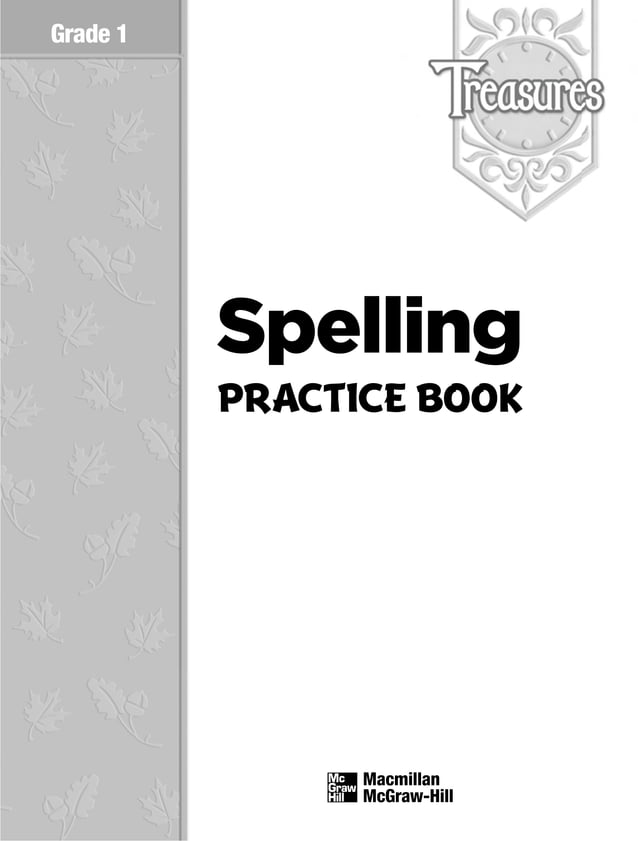 Spelling Practice Workbook for Beginners | PDF