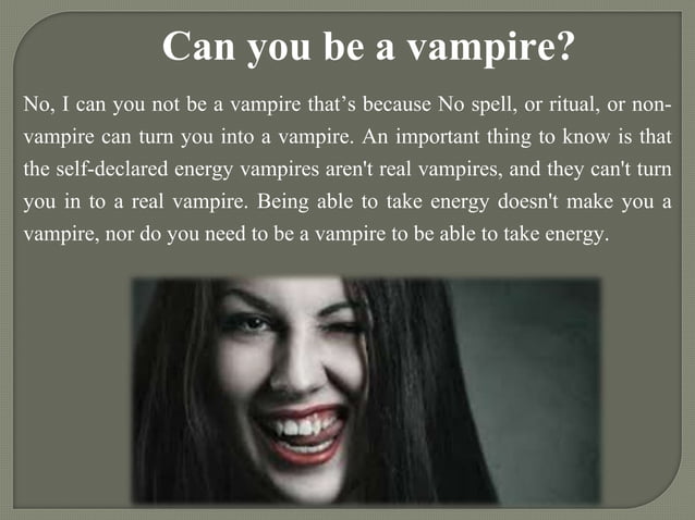 Spells to become a vampire overnight1 | PPTX | Hobbies & Interests