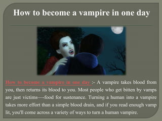 Real Vampire Spells