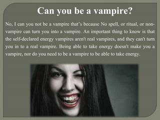 Real Vampire Spells
