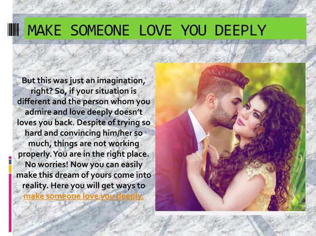 Spell to make someone love you deeply | PPT