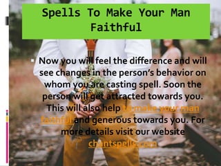 Spell to make someone love you deeply | PPTX