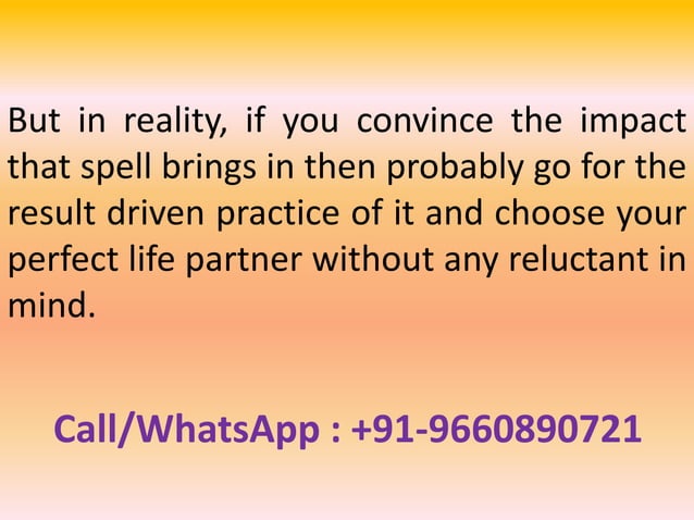 Spell to receive marriage proposal | PPT