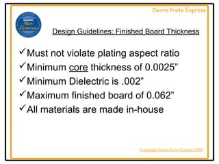 PCBs for MICROELECTRONICS - Design for Manufacturability | PPT