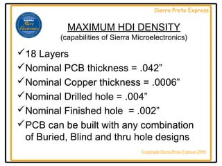 PCBs for MICROELECTRONICS - Design for Manufacturability | PPT