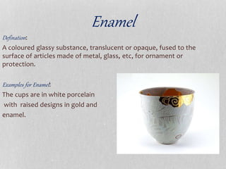 S@P Enamel | PPT