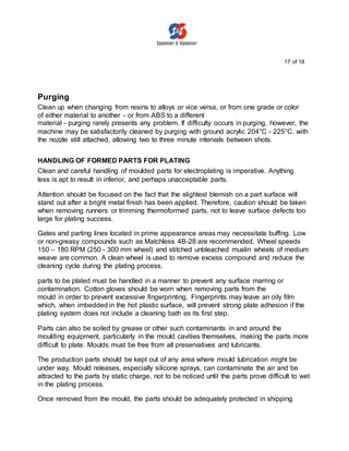 Spencer Electroplating Service | DOCX | Science