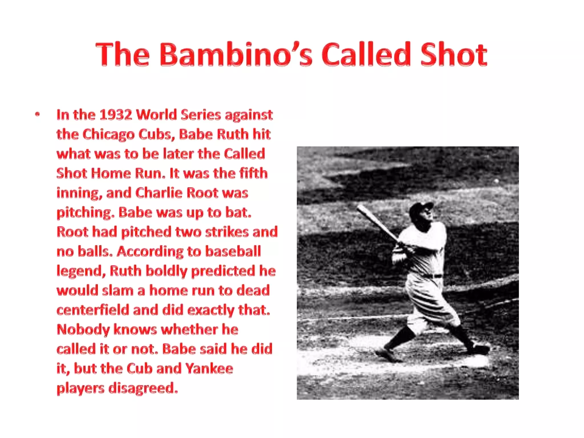 Spencer's babe ruth, a biography | PPTX | Biographies | Genres