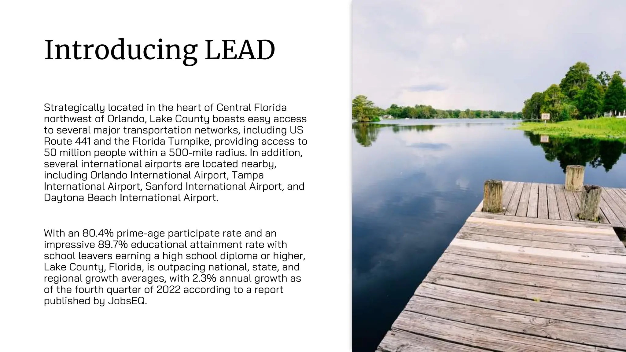 Spencer Schar - Lake Economic Area Development (LEAD) | PPT