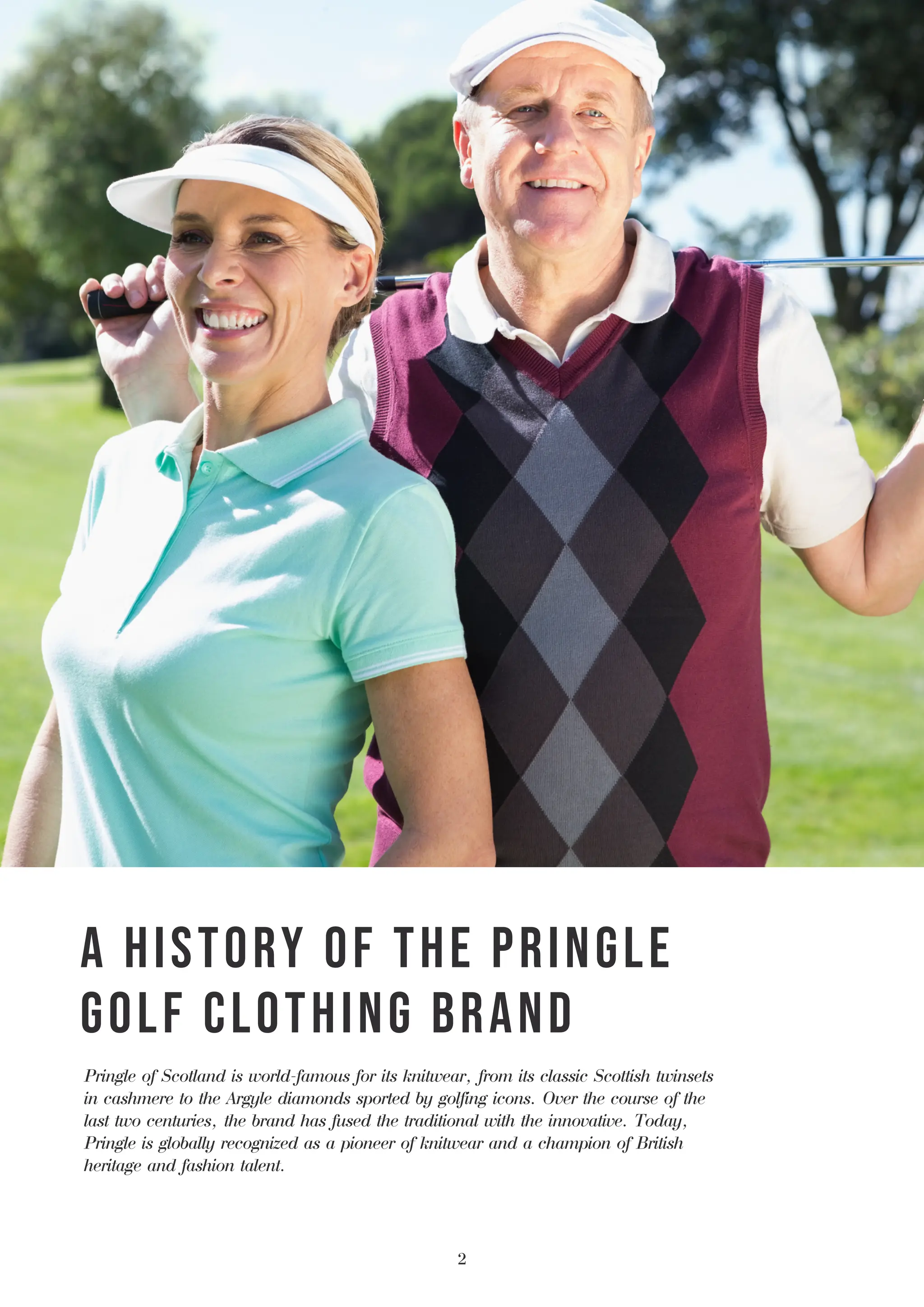 A History of the Pringle Golf Clothing Brand | PDF