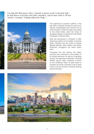 The History of the State of Colorado | PDF