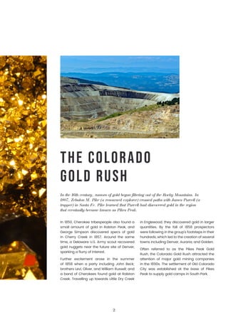 The Colorado Gold Rush | PDF