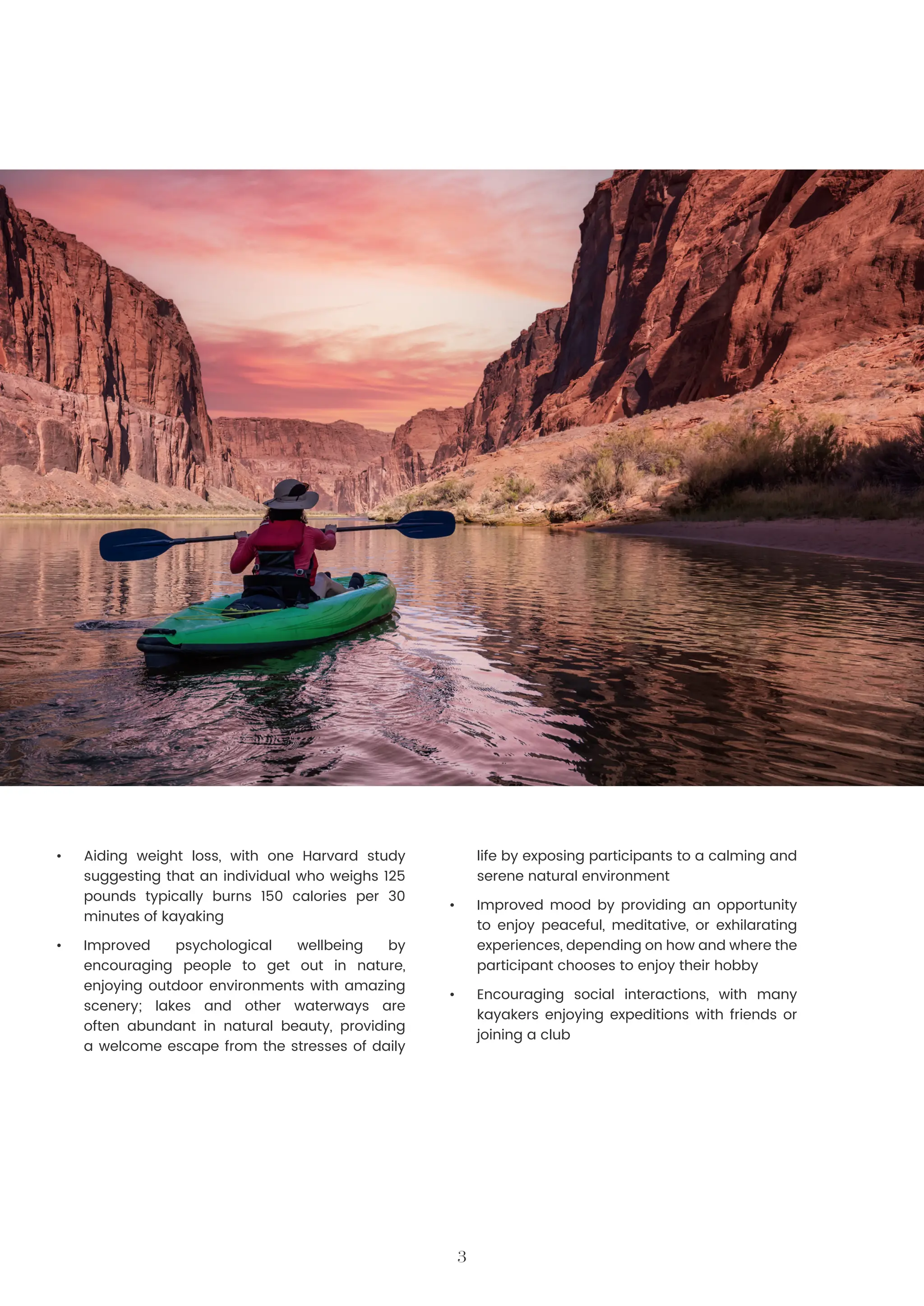 The Key Health Benefits of Kayaking | PDF