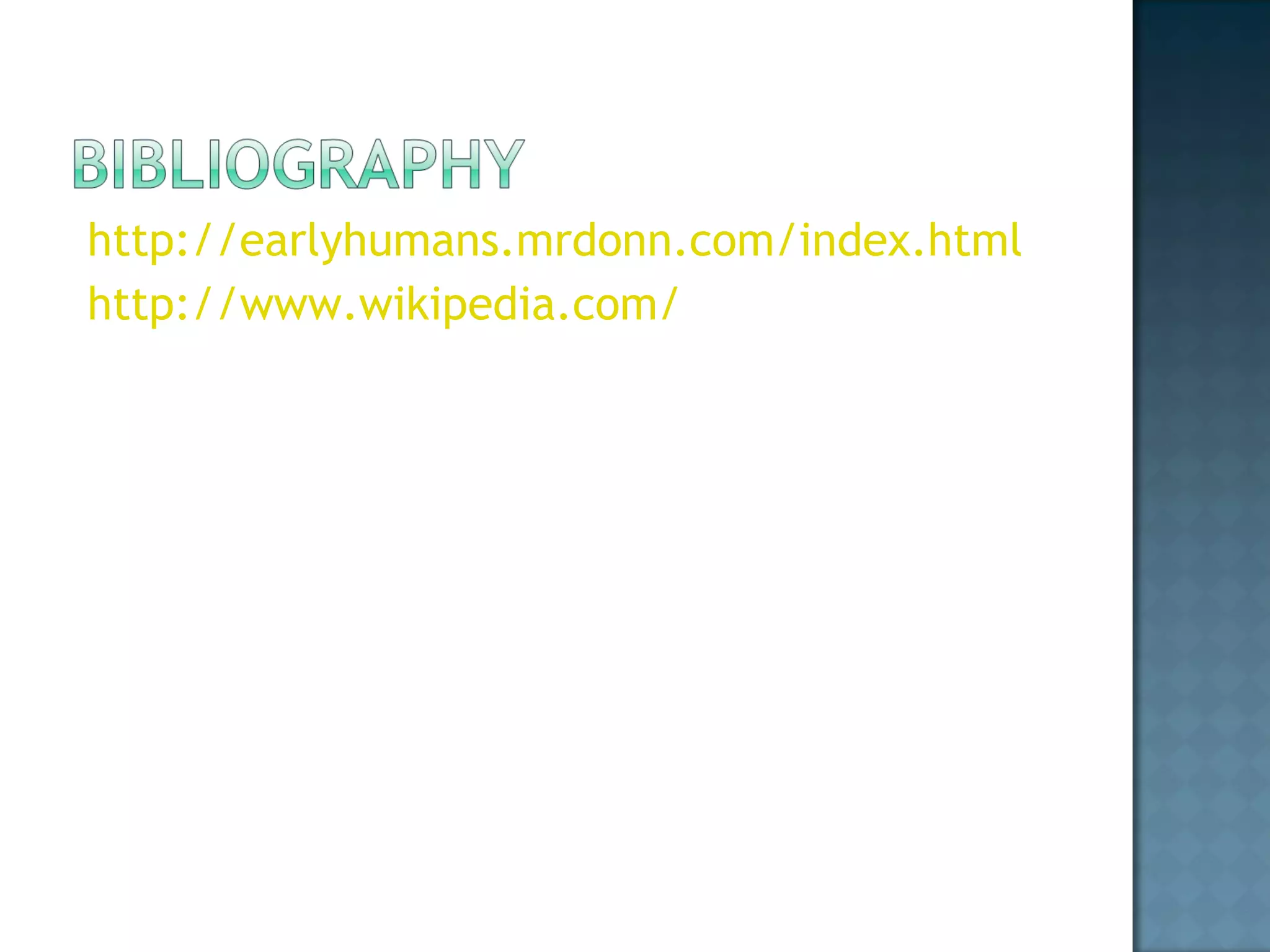 Spencer Tools Early Man | PPT