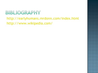 Spencer Tools Early Man | PPT