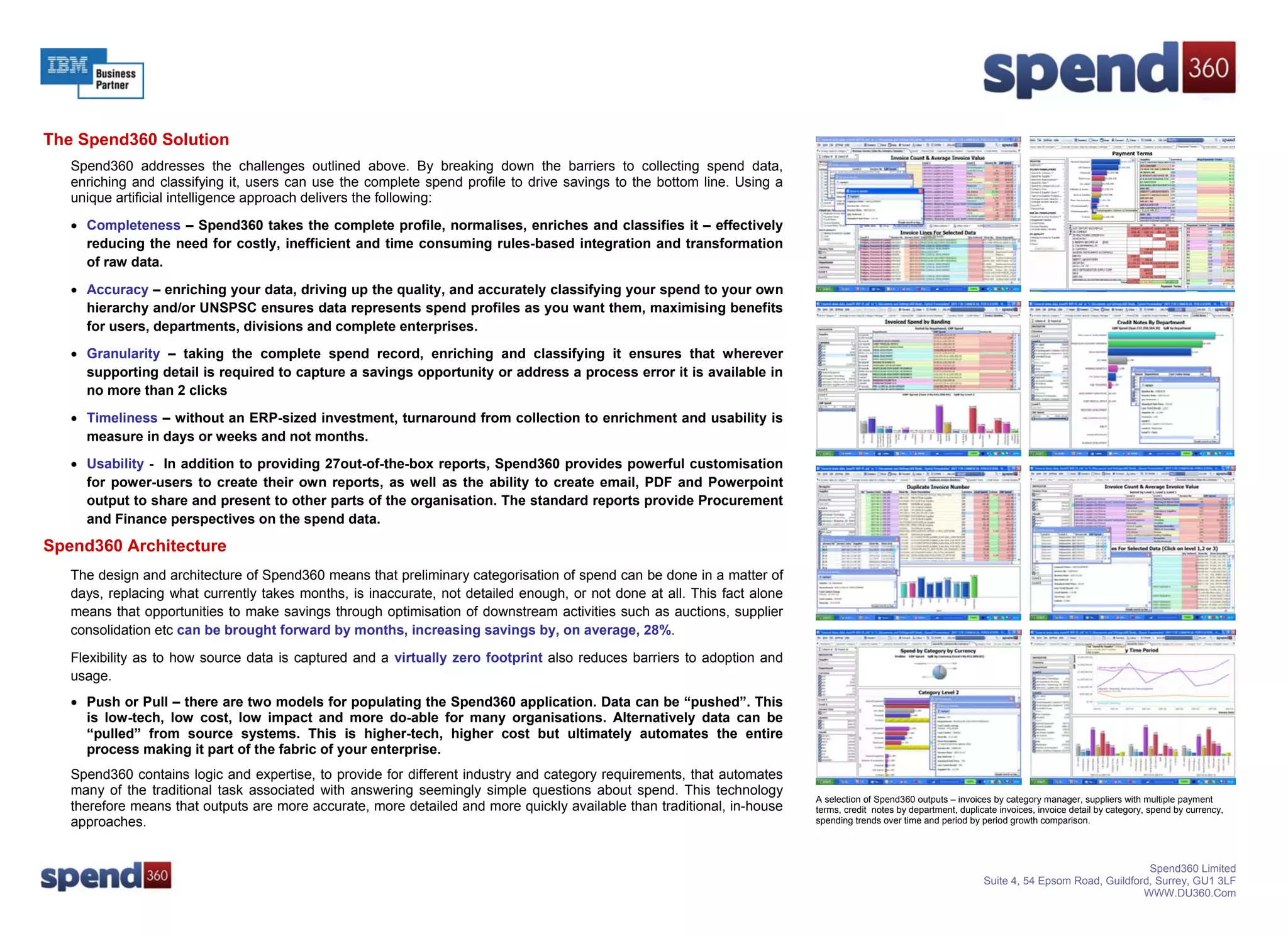 Spend 360 Summary | PPT