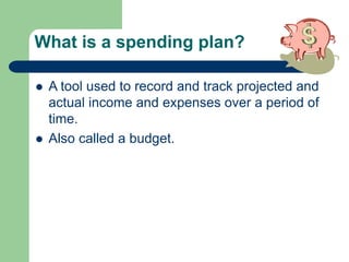 SpendingPlan.ppt | Free Download