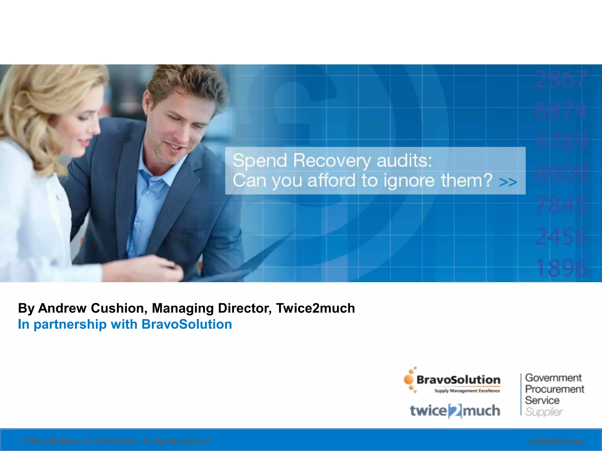 Spend Recovery Audits: Can you afford to ignore them? | PPSX